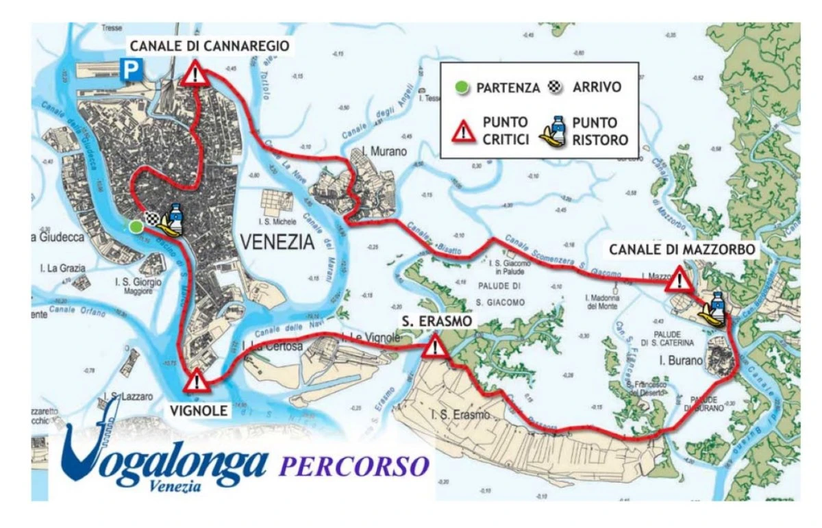 Vogalonga 2026 in Venice, starting from Cavallino-Treporti.
